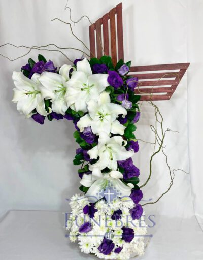 Cruz velorio Casablanca - Arreglos funerarios a domicilio CDMX Área ...